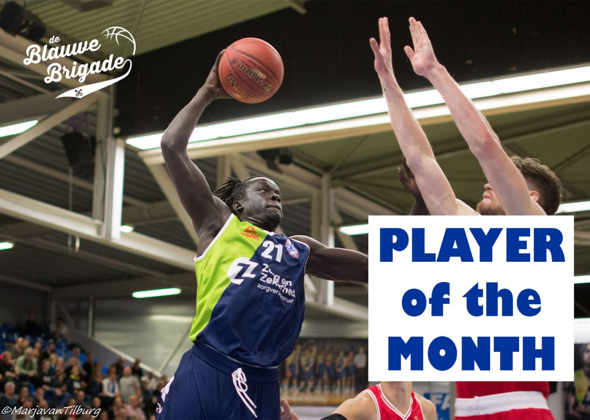 Nuni Omot nu al Speler van de Maand! - De Blauwe Brigade